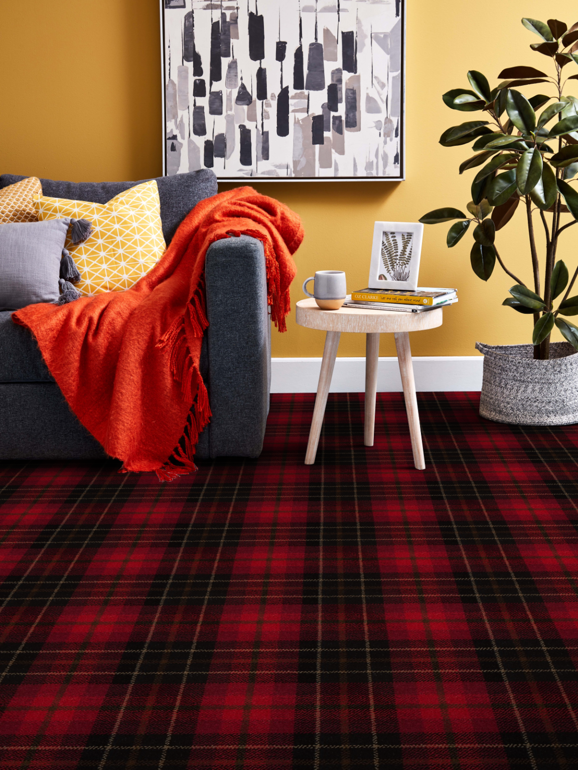 Royal Tartan Axminster Carpet | Wool Plaid