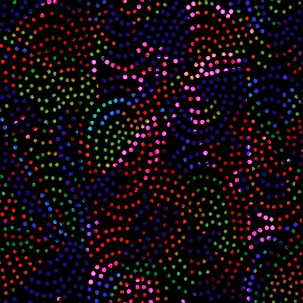 Dancing Lights Fluorescent by Joy Carpets | Novelty