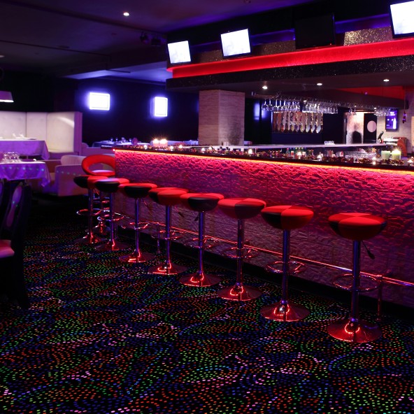 Dancing Lights Fluorescent by Joy Carpets | Novelty